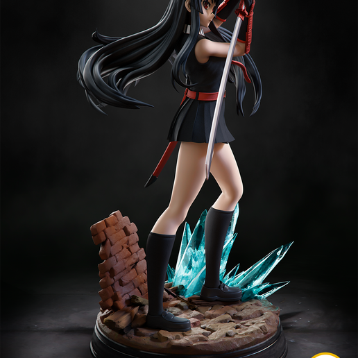 🎨 Akami - Akami Ga Kill - FAN ART・ STL File for 3D printing・Cults
