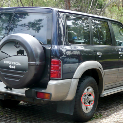 🛞 Nissan Patrol Y61 Y60 center wheel covers・ STL File for 3D printing・Cults