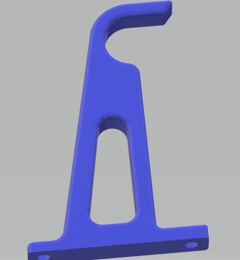 Free STL file Long Curtain Rod or Filament Bar Holder 🪢 ・Model to ...