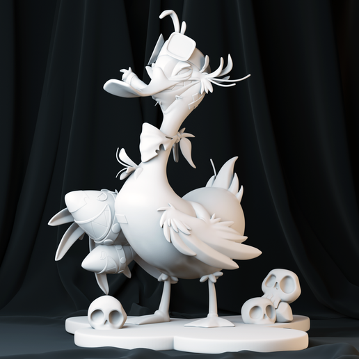 STL file DUCK STOP WAR 🦆 ・3D printable design to download・Cults