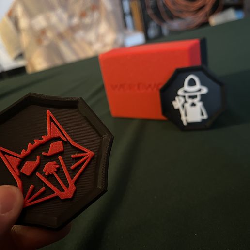 Free 3D file Werewolf game tokens + box 🐺 ・3D printing model to ...