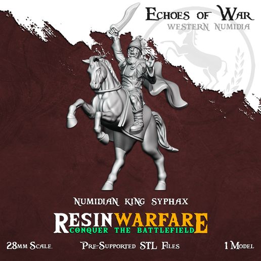 🤠 Echoes of War - Western Numidia Faction Pack・ 3D File for 3D printing ...
