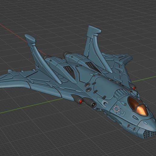 🛩️ American Mecha Omniplane Jagatai・ 3D File for 3D printing・Cults