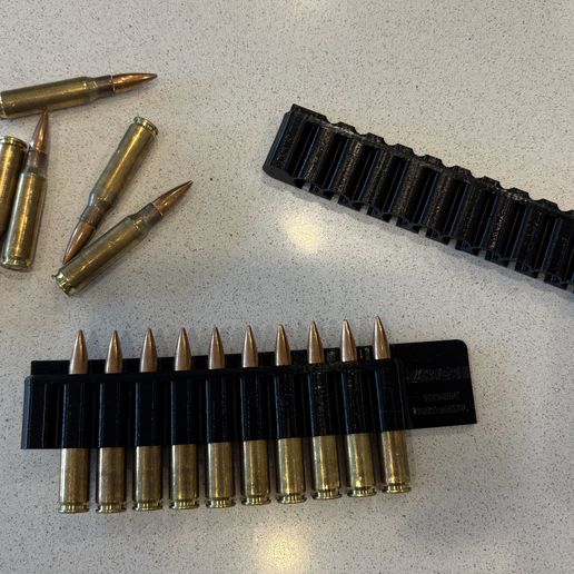 🔗 1919A4/1919A6 308/7.62x51 Feed Strip (Izzy Link Alternative)・ STL ...