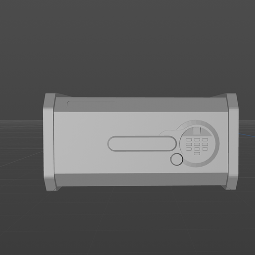 🤏 Small password safe 3D digital model・ STL File for 3D printing・Cults
