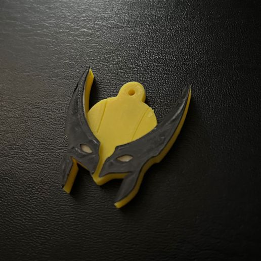 STL file Wolverine Marvel Keychain 🗝️ (3MF and GCODE)・Template to ...