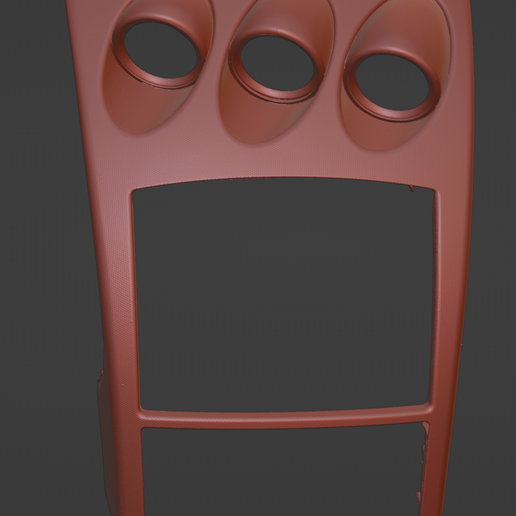 🩻 OEM‑style Nissan 350Z Z33 Center Console Triple Gauge Pod (2003–2008 ...