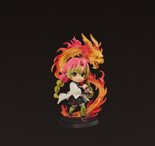 🗿 Mitsuri Kanroji - Demon Slayer・ STL File for 3D printing・Cults