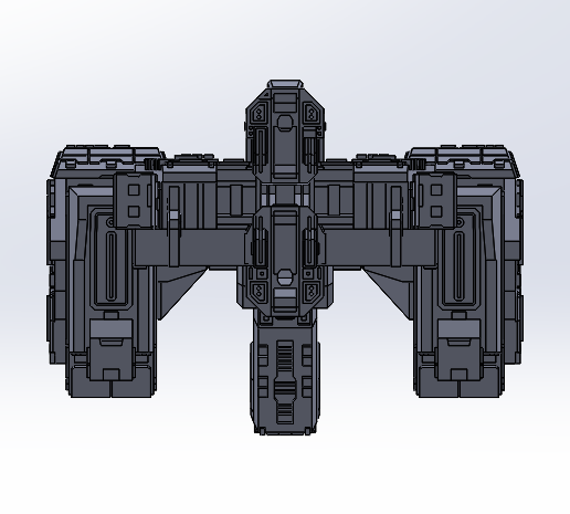😇 Stalwart Class Frigate (1:3000) in the Halo・ STL File for ・Cults