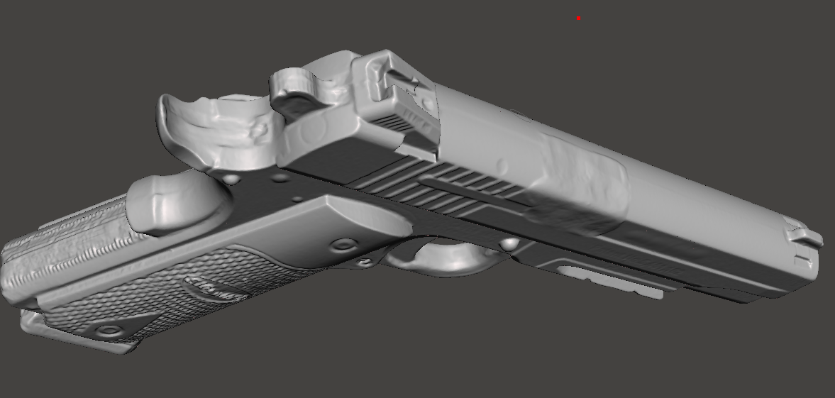Download file 1911 with rail- DIMENSIONALLY ACCURATE • 3D printing model ・ Cults