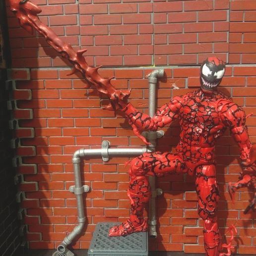 🗡️ Carnage TAS Head Sculpt (Bonus sword hand)・ STL File for 3D printing ...