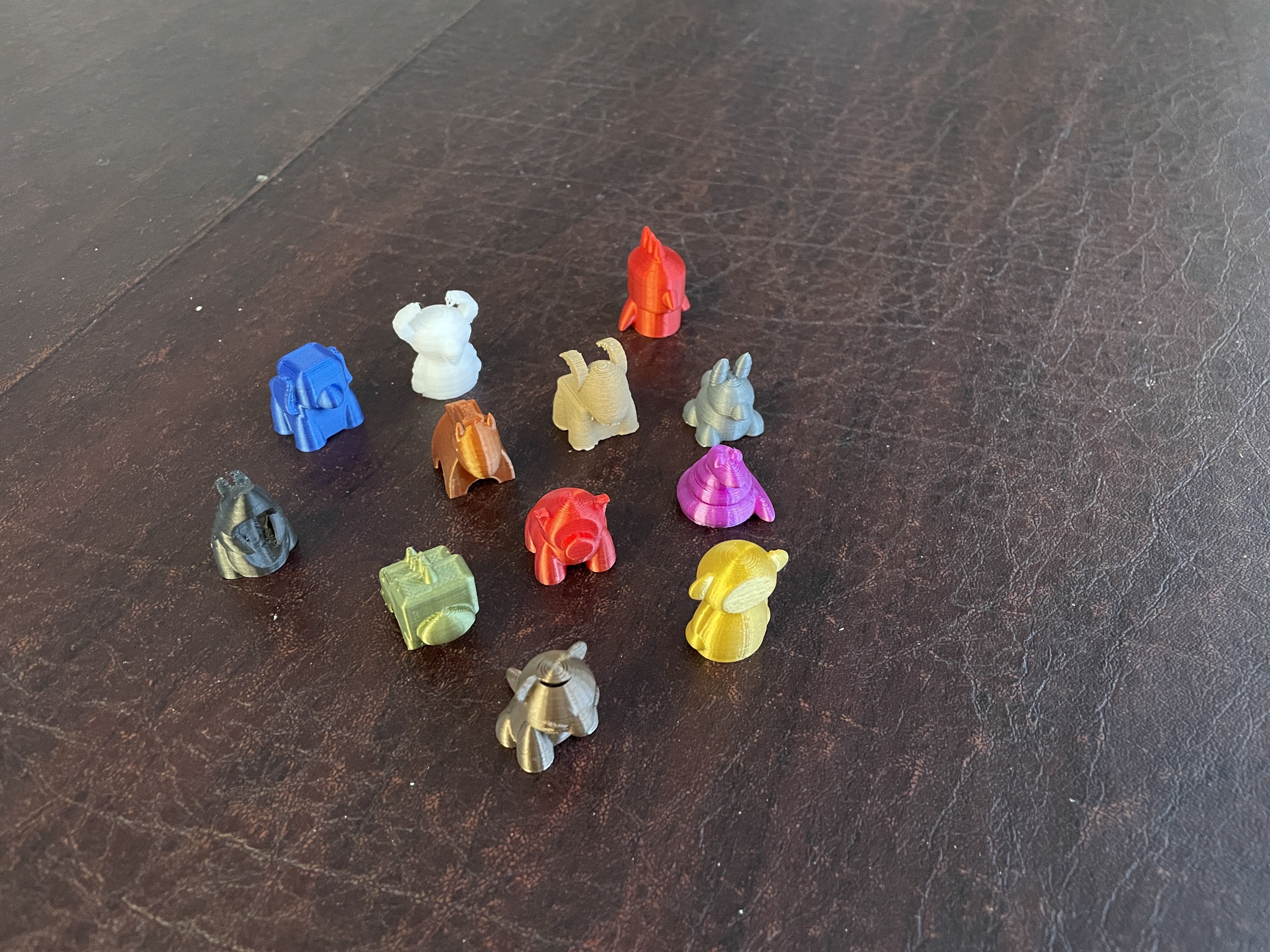 Download STL file Chinese Zodiac Animal Meeples • 3D printable object ...