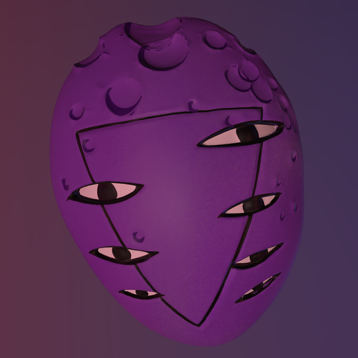 🇯🇵 Lilith / Adam Mask - Evangelion・ STL File for ・Cults