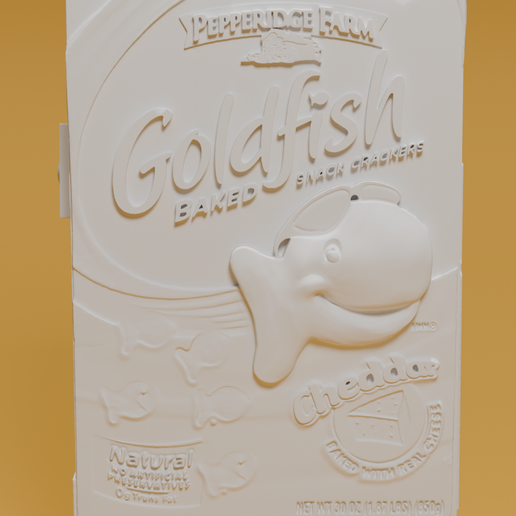 goldfish box template