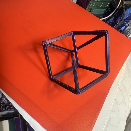 👌 Impossible Cube, Optical Illusion? perspective drawing tool. Quantum ...