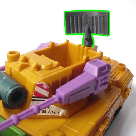 🤖 Radar Dish for Micromaster Anti-Aircraft Base Transformers・ STL File ...