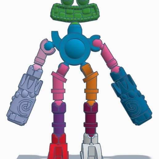 🧸 My Singing Monsters Articulated Wubbox・ STL File for 3D printing・Cults