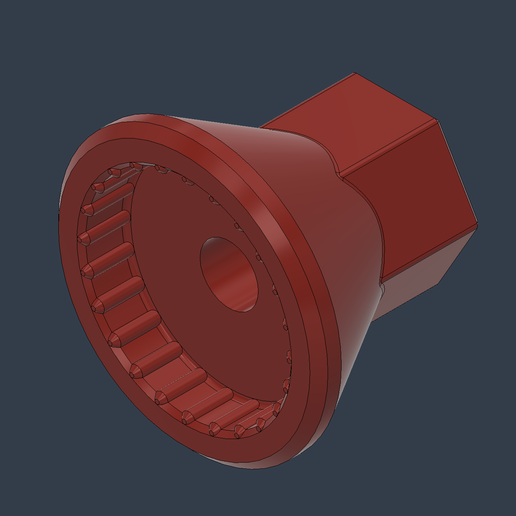 🧑‍🔧 BB Tool SRAM DUB ⌀45,7 x 24T・ 3MF File for 3D printing・Cults