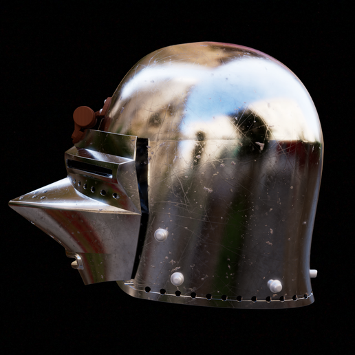 🪖 PIGFACE BASCINET・ 3D File for 3D printing・Cults
