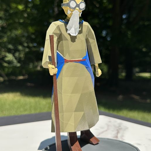 👴 The Wise Old Man Old School Runescape OSRS・ 3D File for 3D printing・Cults