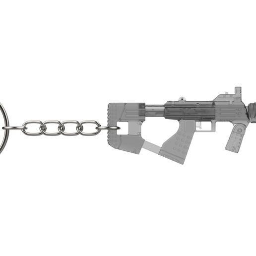 🗝️ Keychain - M7 SMG - Halo - Printable 3d model - STL files・ 3D File ...