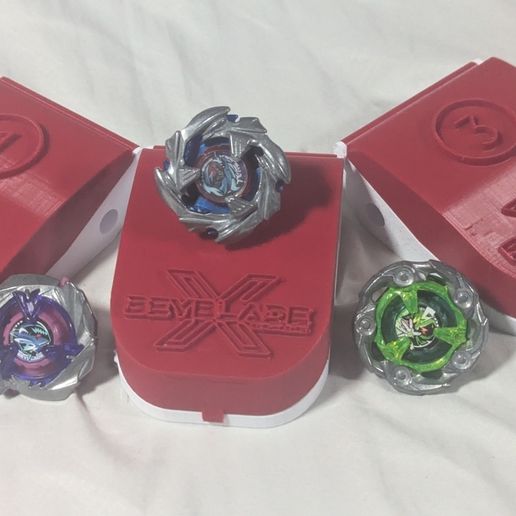 📦 Modular Beyblade Box Deck (3-Slot Storage System)・ STL File for 3D ...