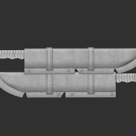 🔫 Kaiju No.8 Hoshina's Blade BOKO Soshiro's Saber Weapon SW-2033・ STL ...