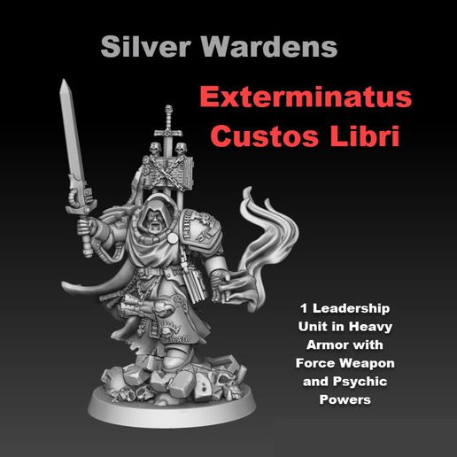 🧢 Silver Wardens CAP Kit (presupported)・ 3D File for 3D printing・Cults