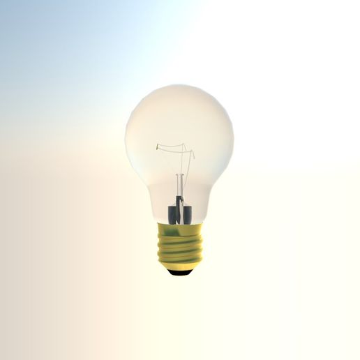 💡 Bulb Ampoule light・Archivo OBJ para ・Cults