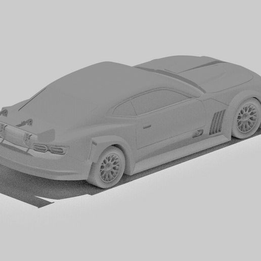Archivo STL Chevrolet Camaro TC Turismo Carretera 2024 Solido 🚙 ・Modelo ...