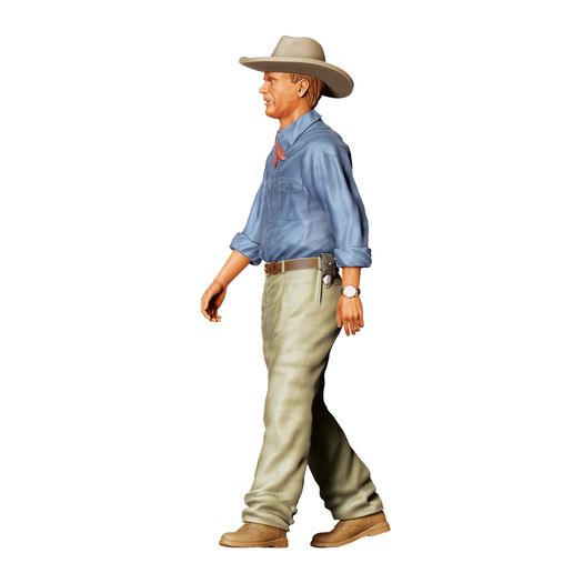 🎬 N3 Jurassic Park Alan Grant Sam Neill・ STL File for 3D printing・Cults