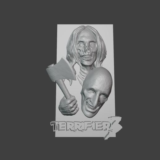 🎨 terrifier 3 , terrifier ,mural ,decoration ,art the clown・ STL File ...