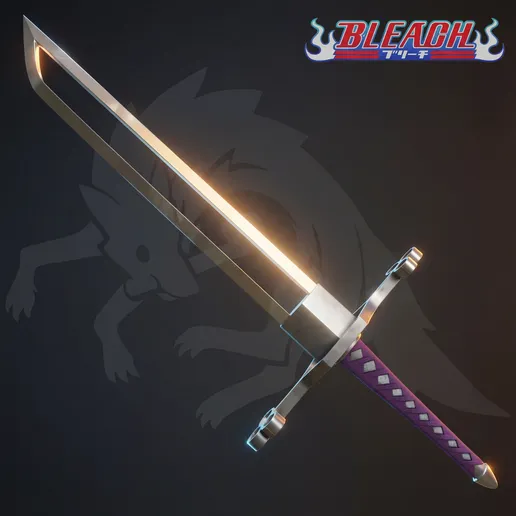 🗡️ Bleach - Harribel's Zanpakutō (Tiburón) | Cosplay sword STL・文件用于 STL ...