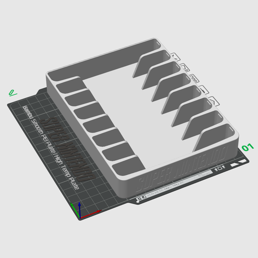 📦 Super Nintendo Cartridge Holder (SNES & SFC) - Game Module Tray/Box Super Famicom・ 3D File for ...