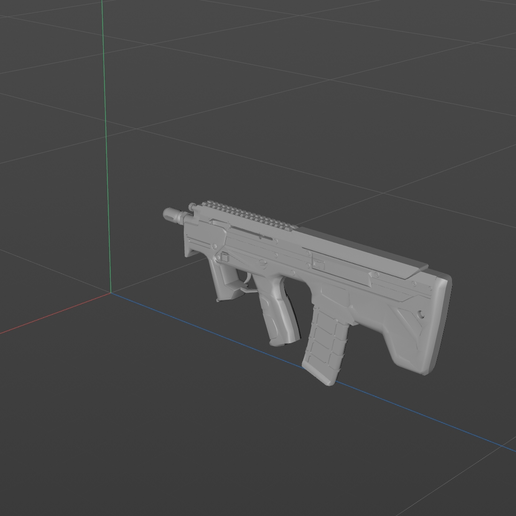 OBJ file American DT MDR rifle-1 digital model material 🗺️ ・3D ...