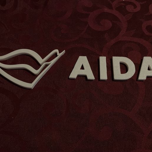 Free STL file AIDA Cruise LOGO ⚽ ・3D printable design to download・Cults