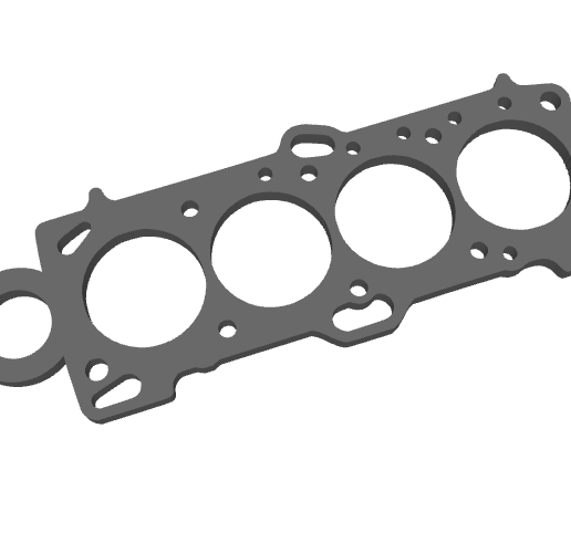 🗝️ 4G63 Headgasket keychain・ STL File for 3D printing and CNC machining ...