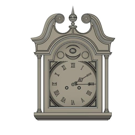 🕰️ Detailed Clock・ OBJ File for ・Cults