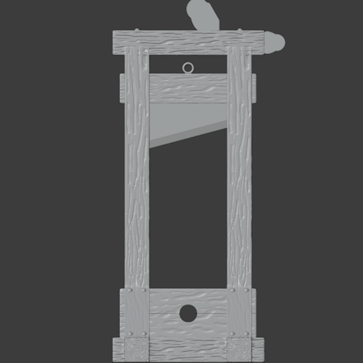 🧩 Medieval Guillotine (Updated Version)・Free 3D File for ・Cults