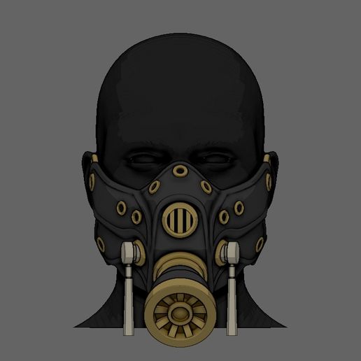 🎭 Tamsy Full Mask _Gachiakuta・ 3D File for 3D printing・Cults