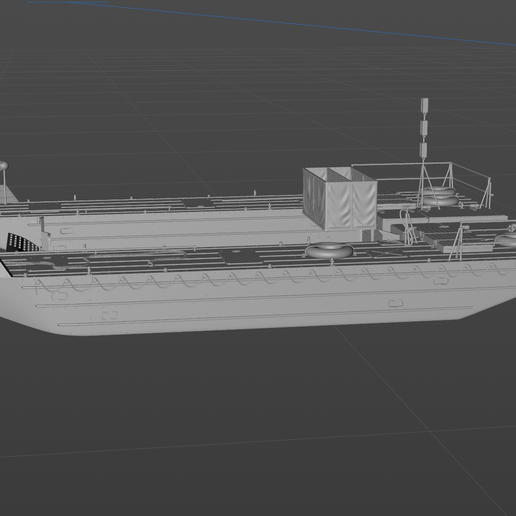 🪖 Soviet PST-63M tank float 3D model material・ OBJ File for 3D printing ...