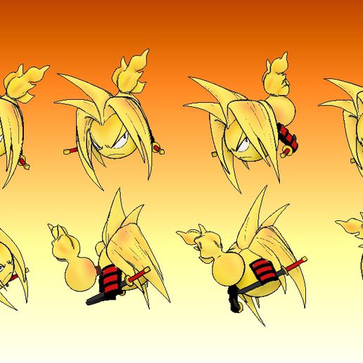 Archivo STL AMIDAMARU HITODAMA (Shaman King Fan Art) 🤴 ・Objeto ...
