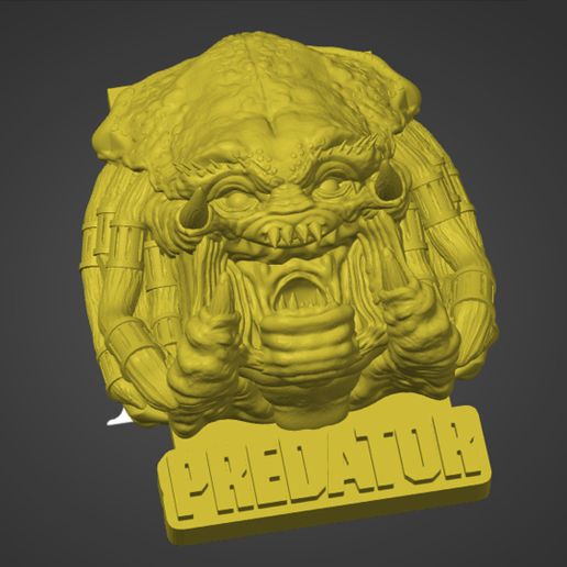 🎬 Predator・ STL File for 3D printing・Cults