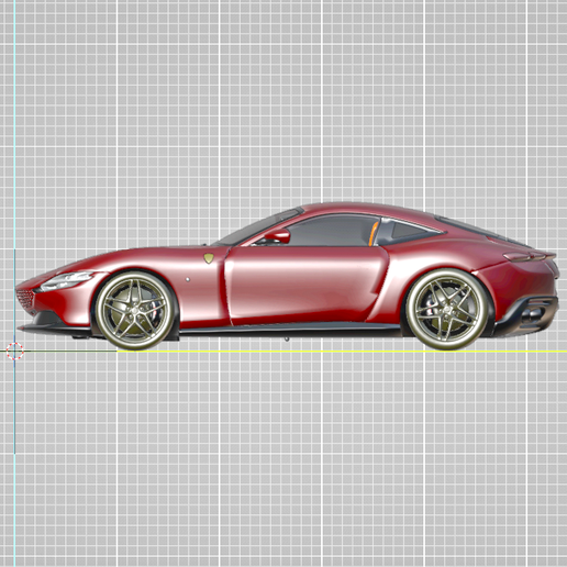 🦸 Ferrari Roma・ 3D File for 3D printing・Cults