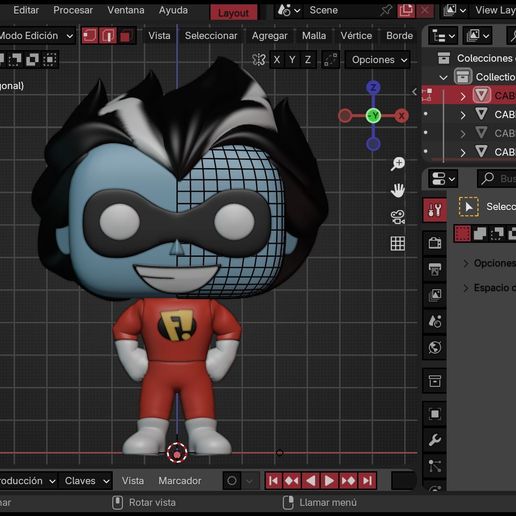 editable superheroes