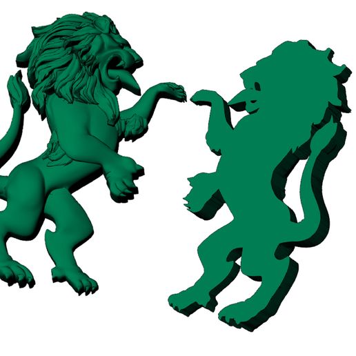 how to draw a lion on its hind legs