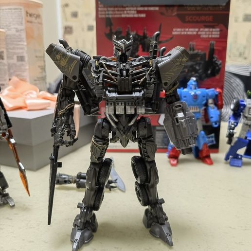 🤖 Transformers ss101 ROTB SCOURGE neck・Free STL File for ・Cults