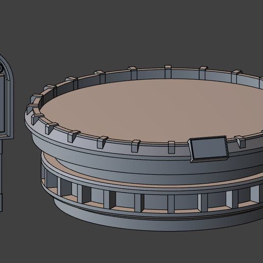 STL file Sci-fi Cogitator and Holotable Terrain 🎲 ・Design to download ...