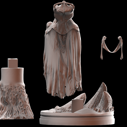 3D file DUNE - Lady Jessica and Alia - Bene Gesserit Reverend Mother 🏜️ ...