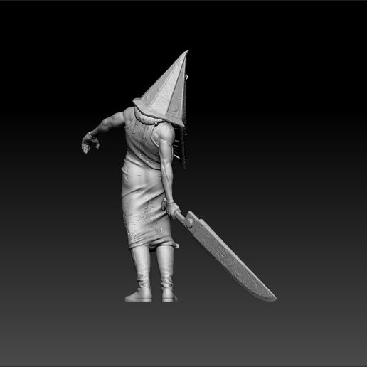 🔺 Pyramid Head - Red Pyramid - Red Pyramid Thing - Triangle Head ...